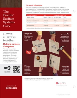 Frl pionite brochure | PDF