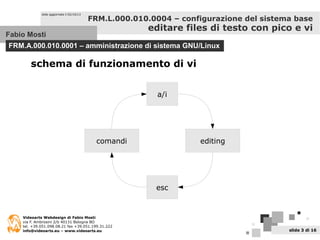 corso di amministrazione di sistema GNU/Linux, lezione 2 | PPT
