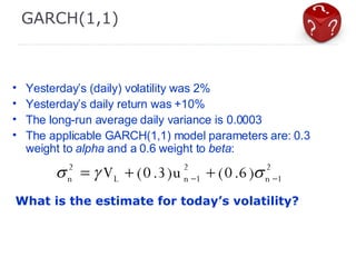 FRM 2007 1. Volatility | PPT