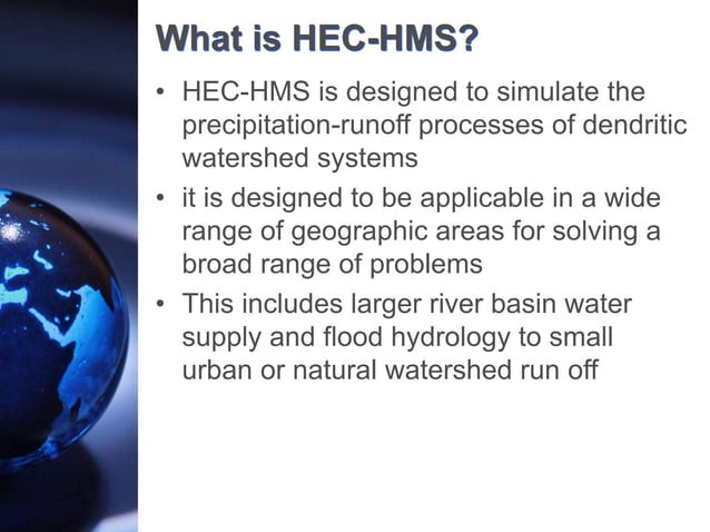 Hydrologic Model | PPTX