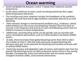 Frm 607 threats to coral reef b9 copy | PPTX