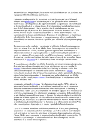 Fármacos antiiflamatorios no esteroides aines i | PDF