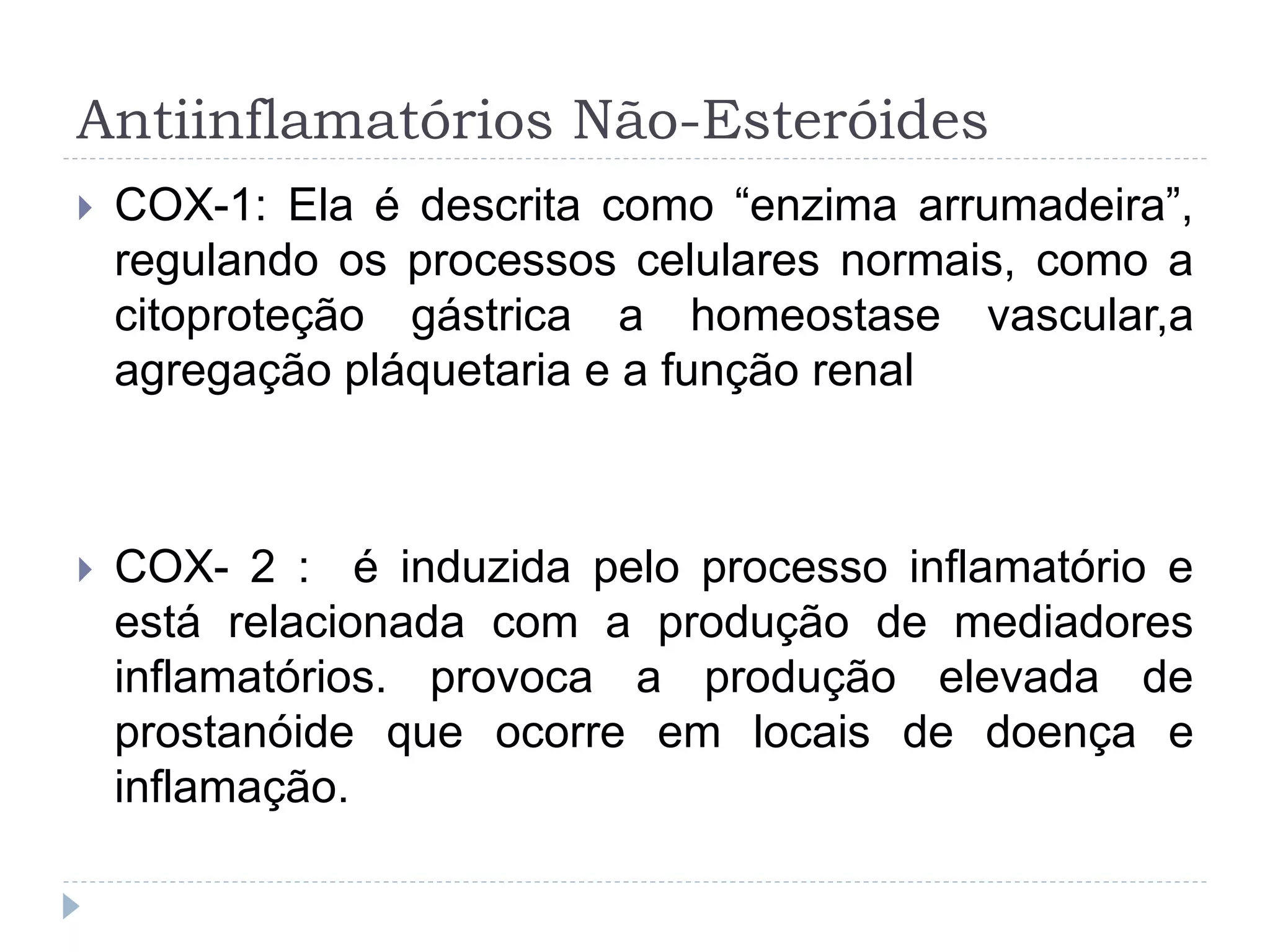 Fármacos antiinflamatórios | PPTX