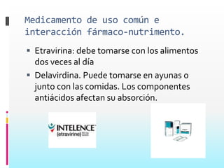 Fármacos de uso común en VIH | PPTX