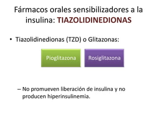 Fármacos Orales Antidiabéticos Pptx