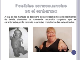Fármacos teratogénicos | PPTX