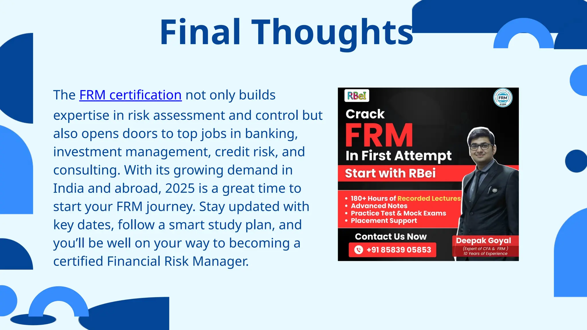 FRM Exam 2025: Syllabus, Eligibility & Important Dates | PPTX