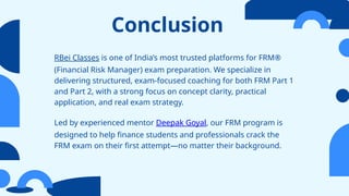 FRM Exam 2025: Syllabus, Eligibility & Important Dates | PPTX