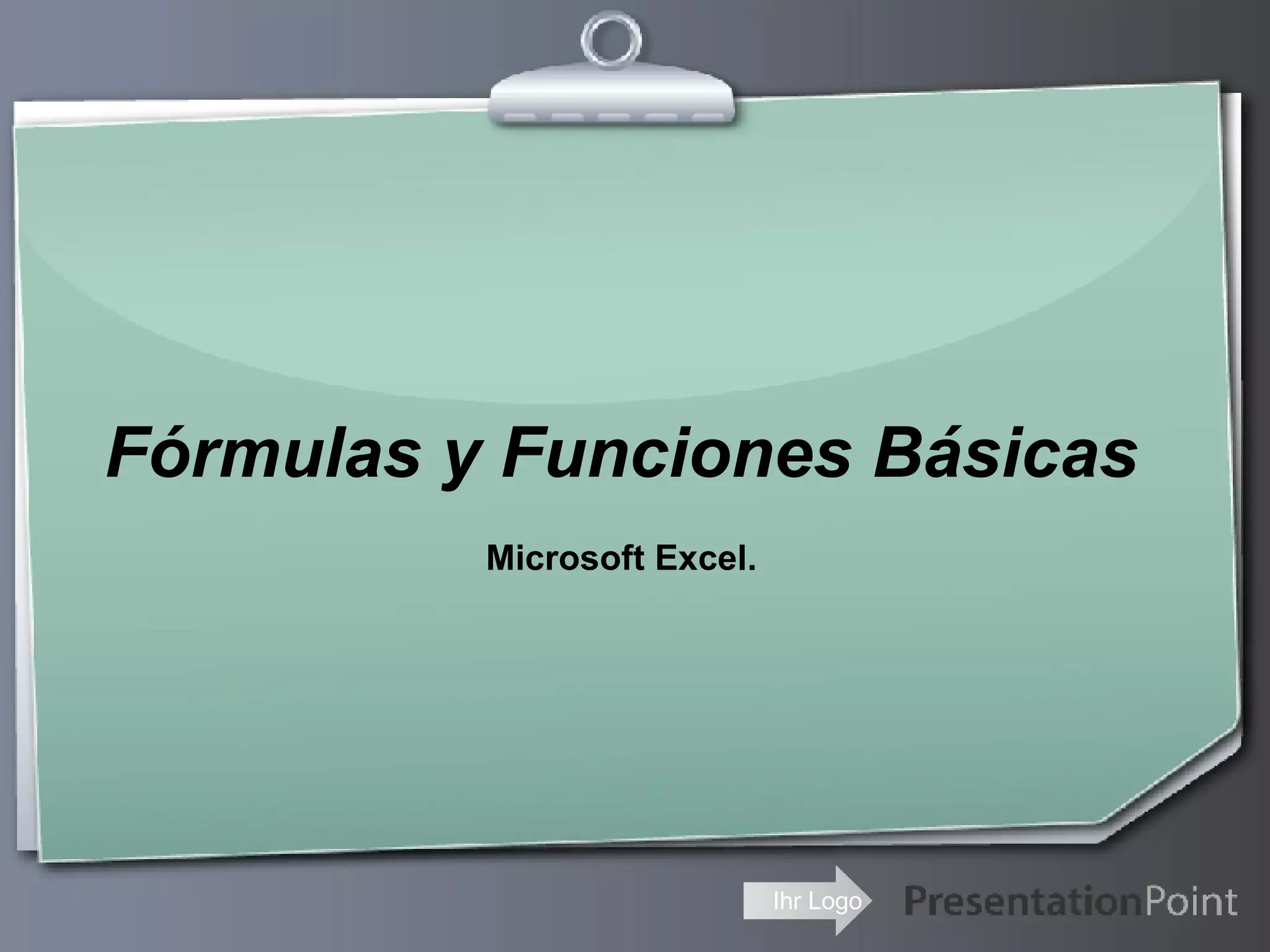 Formulas Y Funciones Basicas En Excel Ppt – Postgray Formulas Y Funciones Basicas En Excel Ppt – Postgray