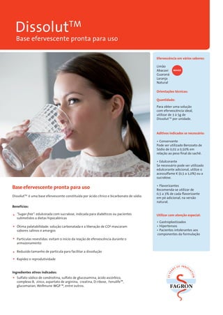 Fórmulas efervescentes | PDF