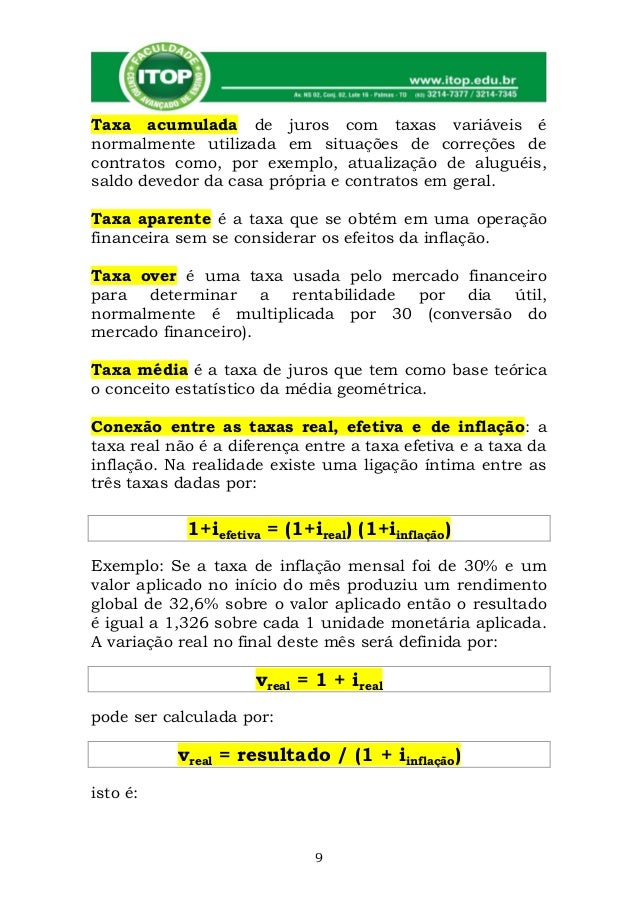 como conseguimos as formulas da matematica financeira - Logística
