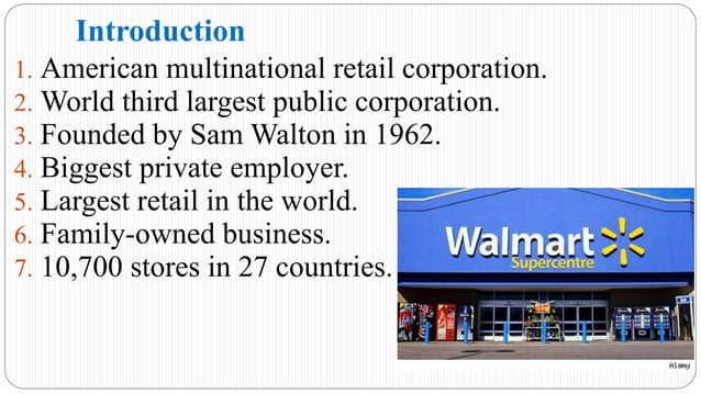 Franchise Walmart in Bangladesh | PPT