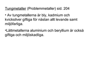 Från malm till metall | PPT