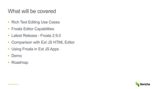 Froala - Code Rage Webinar | PPT