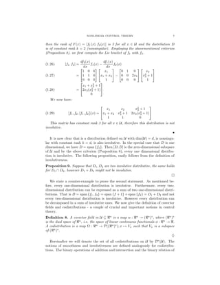 Frobenious theorem | PDF