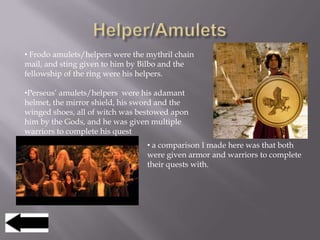 Frodo & Perseus | PPT