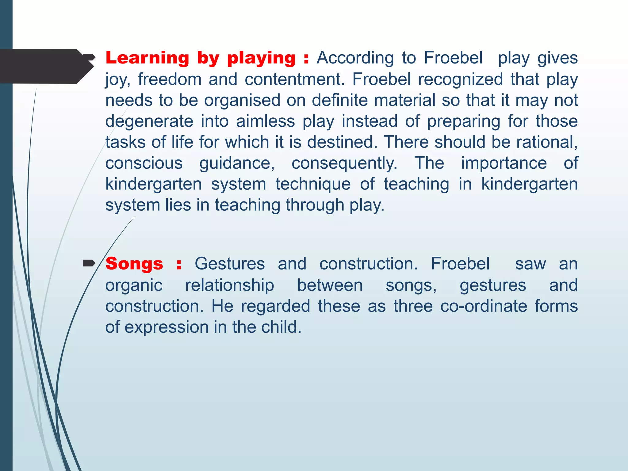 Froebel | PPTX