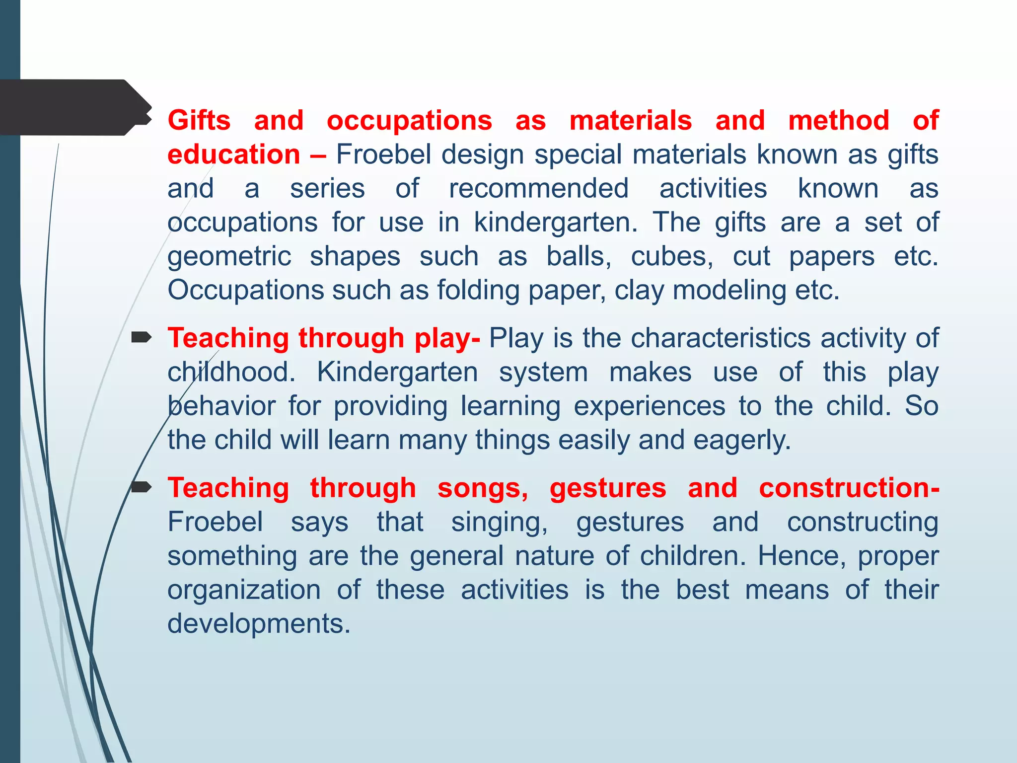 Froebel | PPTX