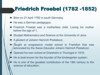 Froebel | PPT