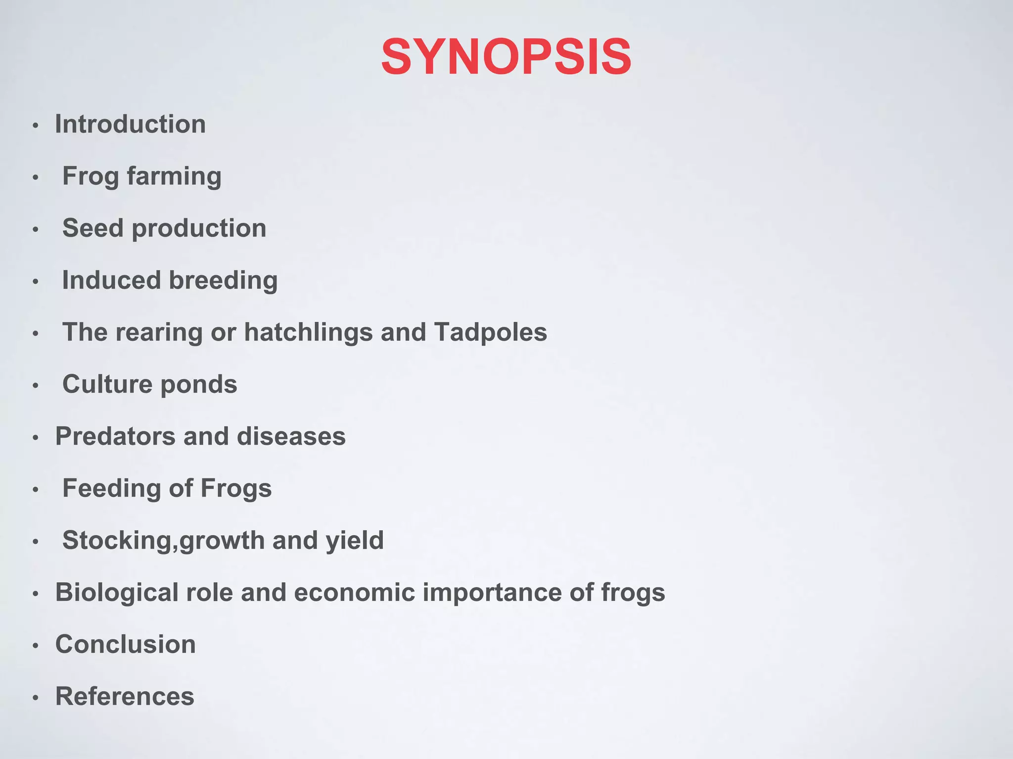 Frog culture | PPT