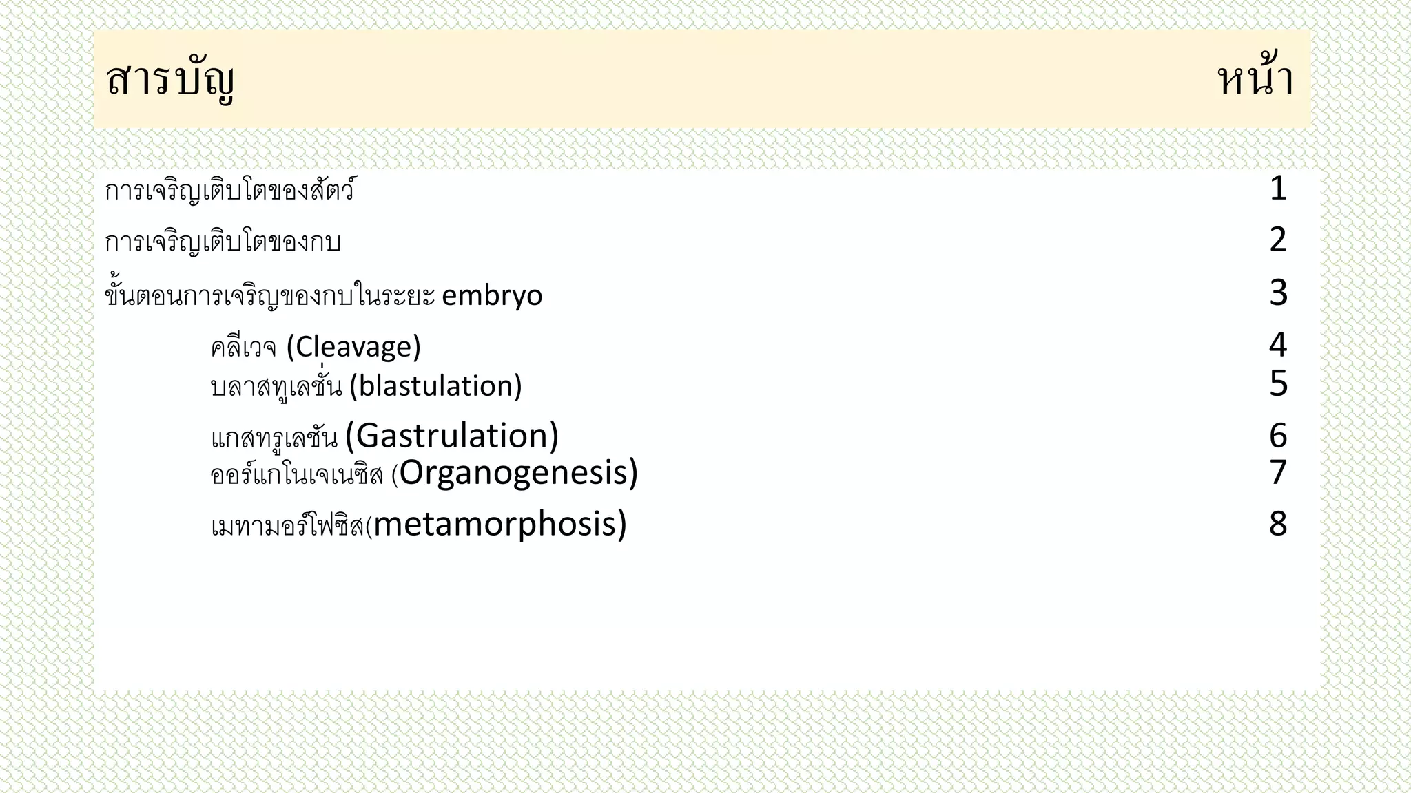 Frog embryo development | PPT