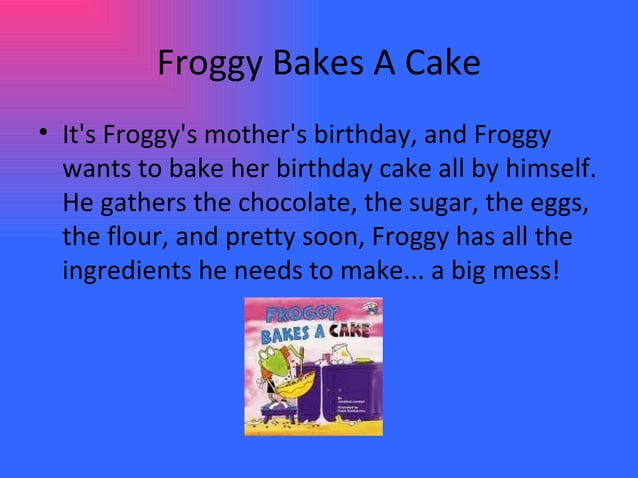 Froggy Books By Jonathan London | PPT
