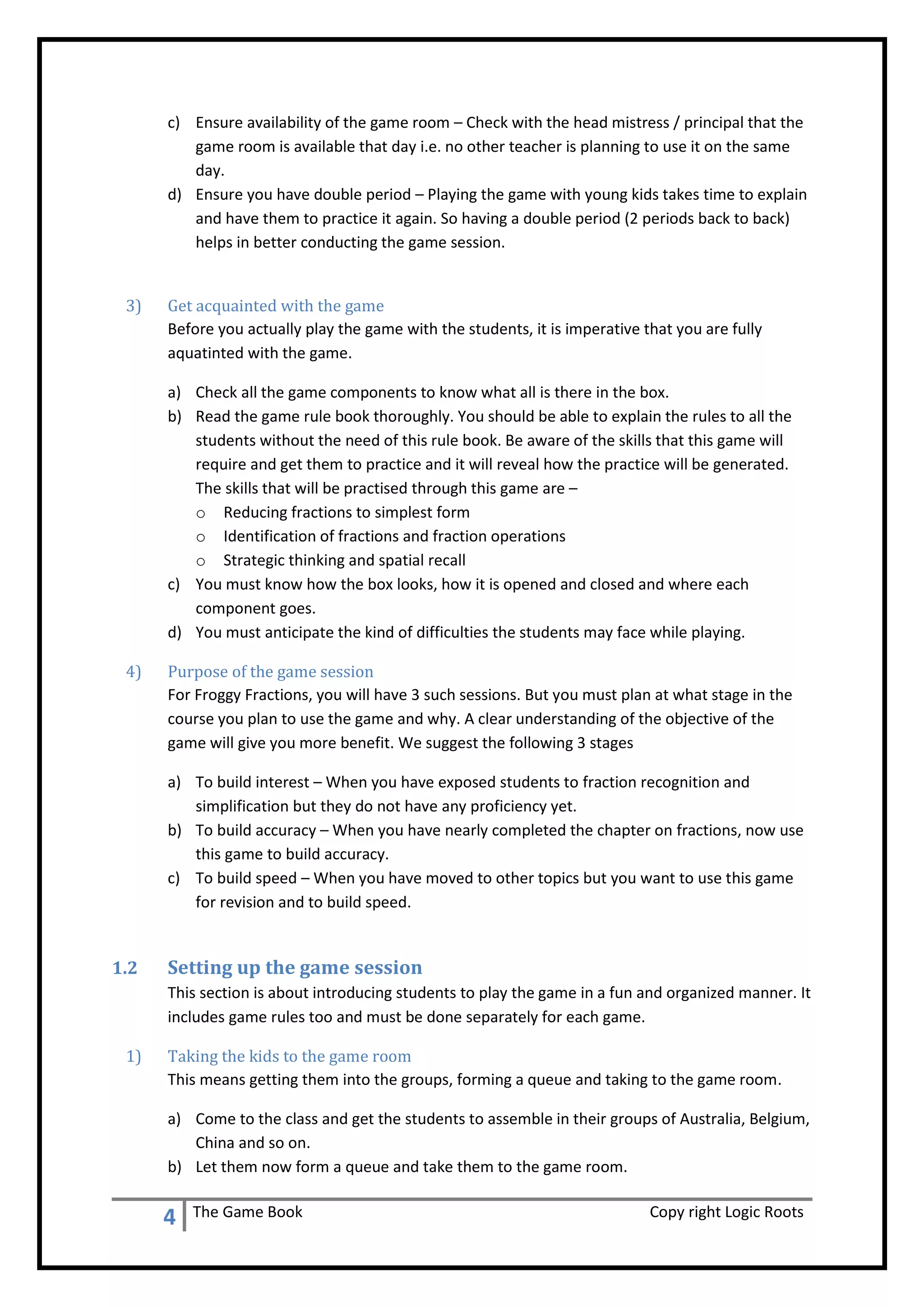 Fractions Card Game - Froggy Fractions. 12 times more math practice | PDF