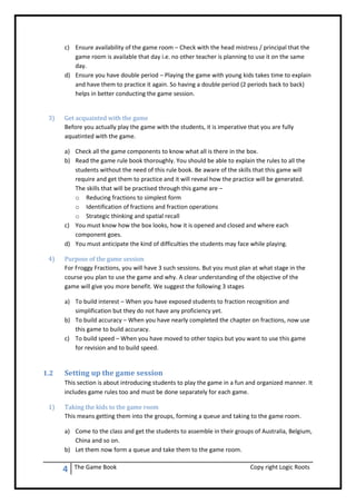 Fractions Card Game - Froggy Fractions. 12 times more math practice | PDF