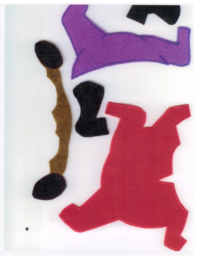 Froggy Gets Dressed flannel pattern | PDF