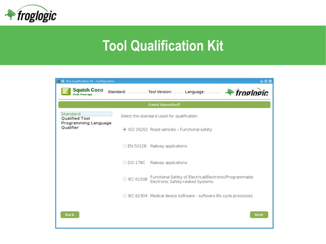 Froglogic Coco Code Coverage Presentation Ppt