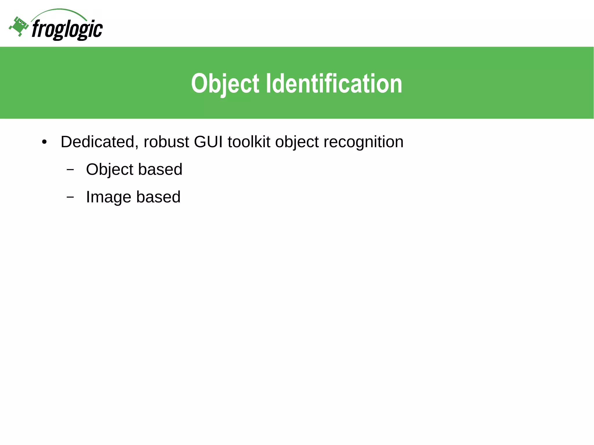 Froglogic Squish Gui Tester Presentation Ppt