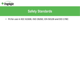 froglogic Squish GUI Tester Presentation | PPT