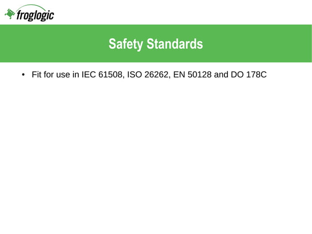 froglogic Squish GUI Tester Presentation | PPT