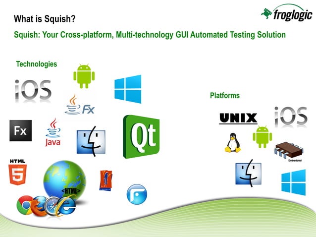 froglogic Squish (Qt edition) | PDF