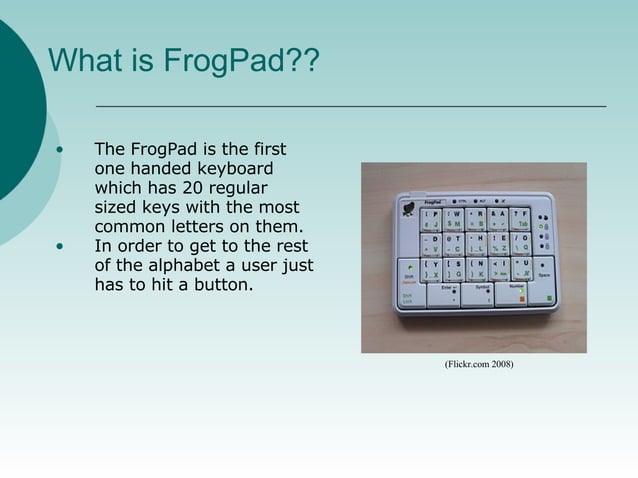 Frog Pad | PPT