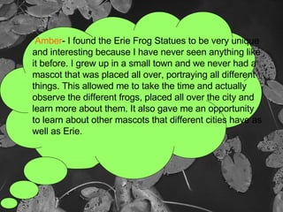 Erie, PA Frog Statues | PPT