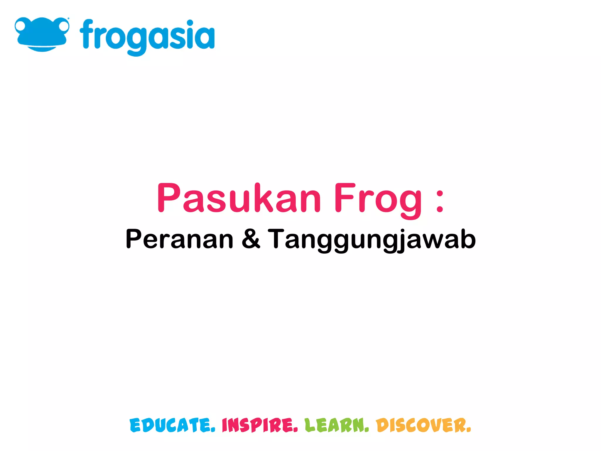 Frog team roles edit | PPTX