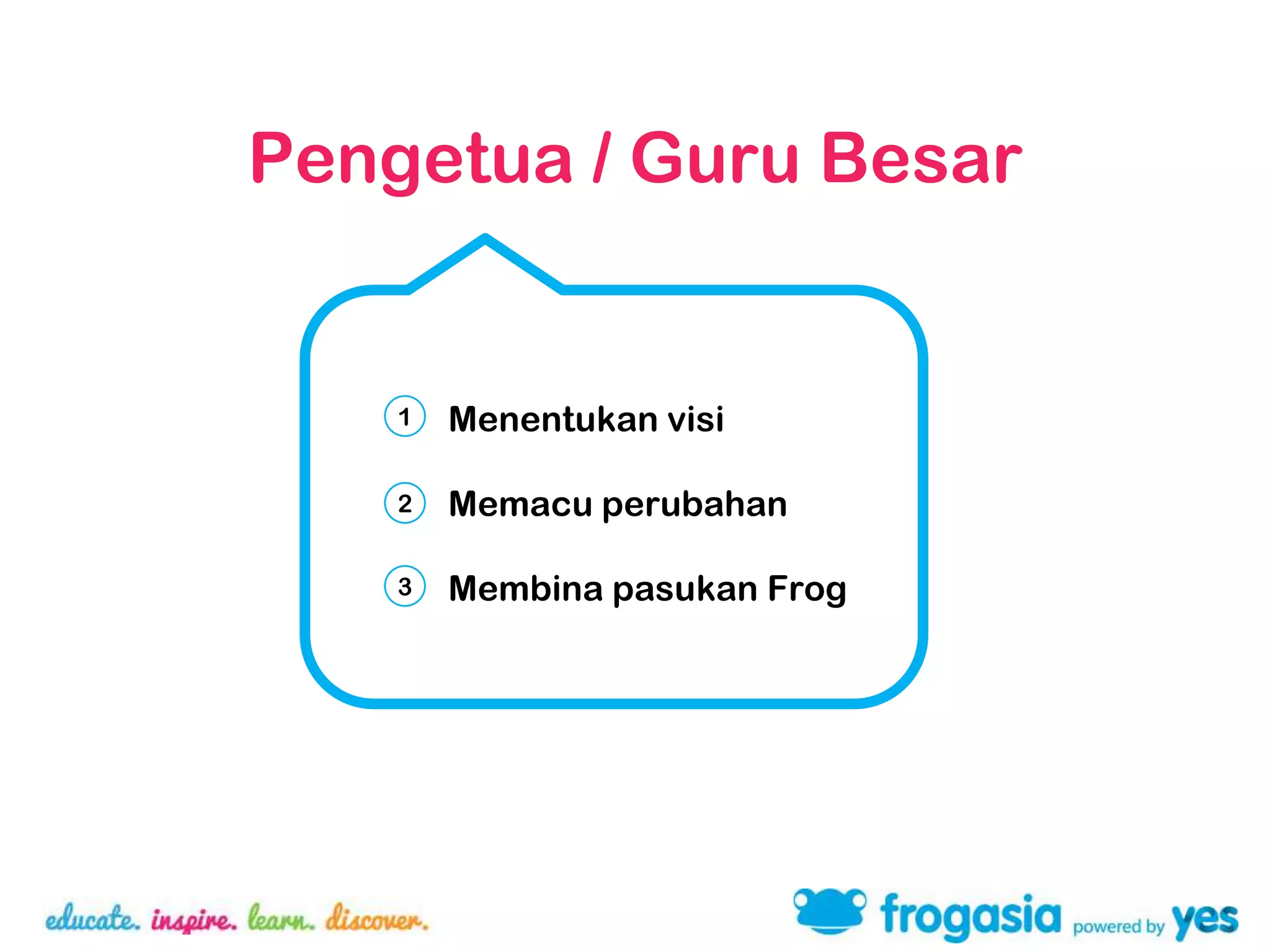 Frog team roles edit | PPTX