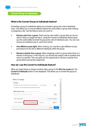 Frog vle software update feb 13 | PDF