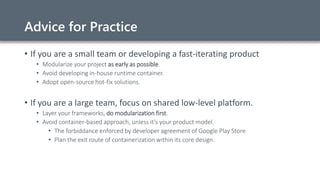 From Containerization to Modularity | PPT