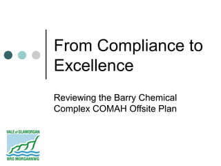 From compliance to excellence | PPT