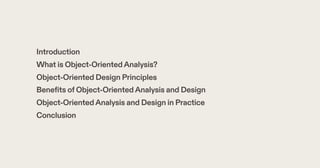 from-analysis-to-design-the-art-of-object-oriented-programming-2023-6-5 ...