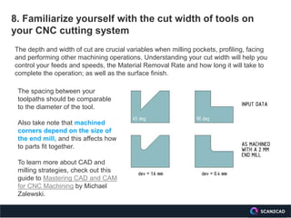Top 8 Tips to Take your Design from CAD Drawing to CNC Fabrication | PPTX