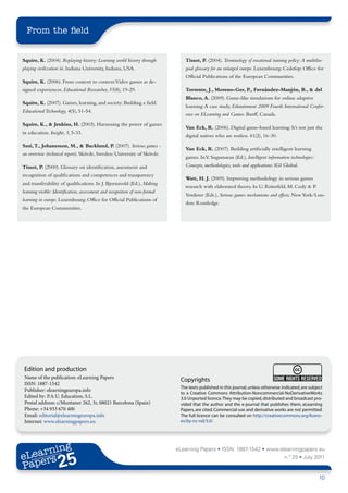 Serious Games and Formal and Informal Learning | PDF