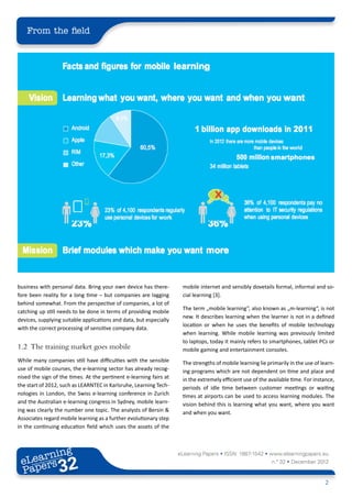 From E-learning to M-learning | PDF