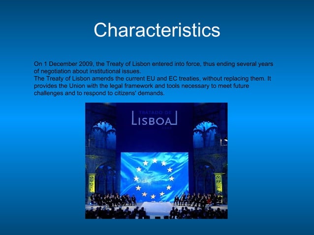 From France- Treaty of Lisbon | PPT