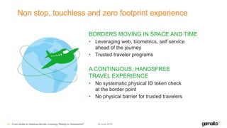 From gate to gate-less journeys | PPTX