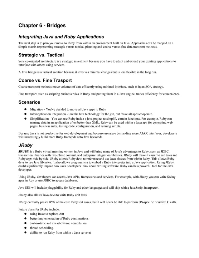 From java-to-ruby-book-summary | PDF