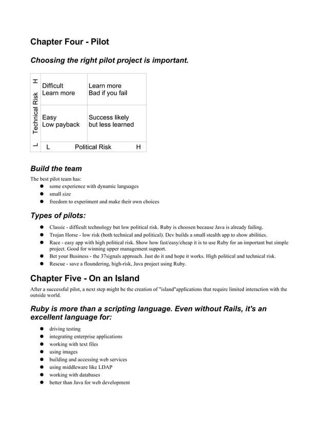 From java-to-ruby-book-summary | PDF