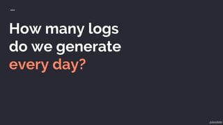 From logs to metrics | PDF | Programming Languages | Computing